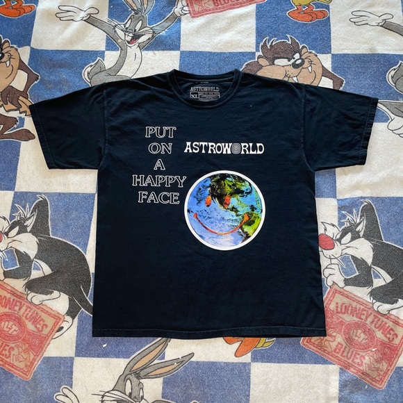 Travis Scott | Shirts | Travis Scott Astroworld Tee | Poshmark